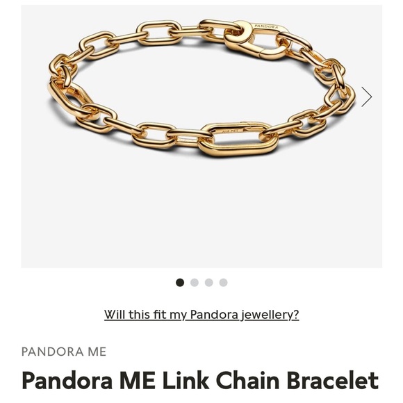 Pandora | Jewelry | Pandora Me Link Chain Bracelet | Poshmark